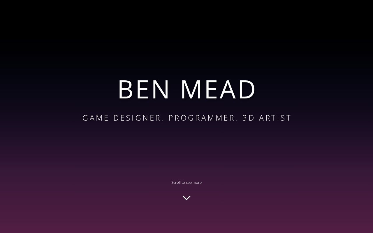 Ben Mead's Portfolio